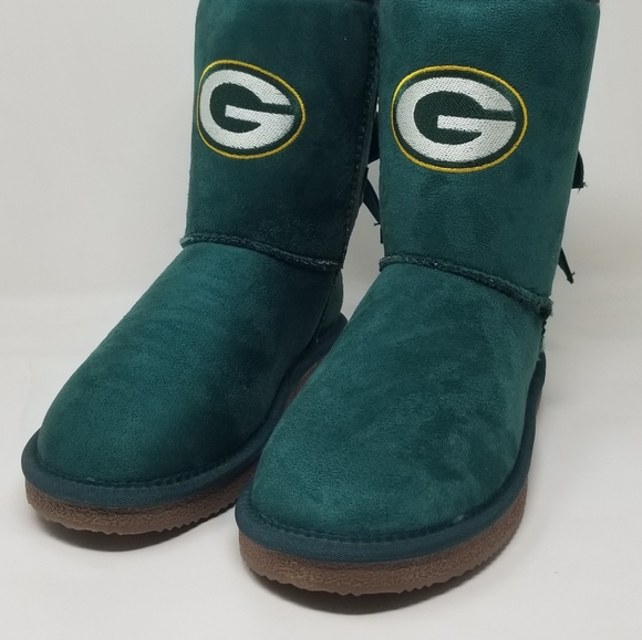 CeCe | Shoes | Cece Nfl Patron Boot Green Bay Packers | Poshmark